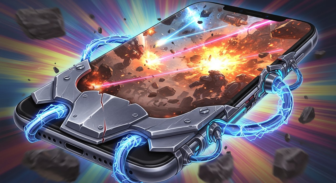 BATTLE-DAMAGED Gaming Phone Screen Upgrade – Sydney CBD Repair Centre