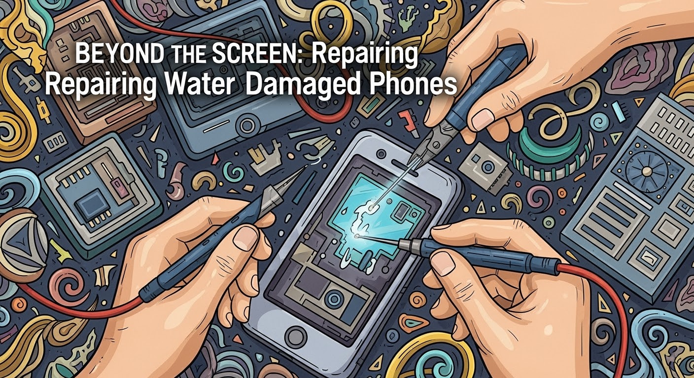 Beyond the Screen: Repairing Water-Damaged Phones – Sydney CBD Repair ...