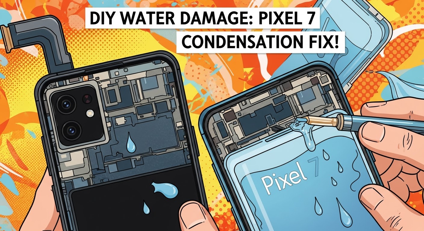 DIY Water Damage: Pixel 7 Condensation Fix! – Sydney CBD Repair Centre