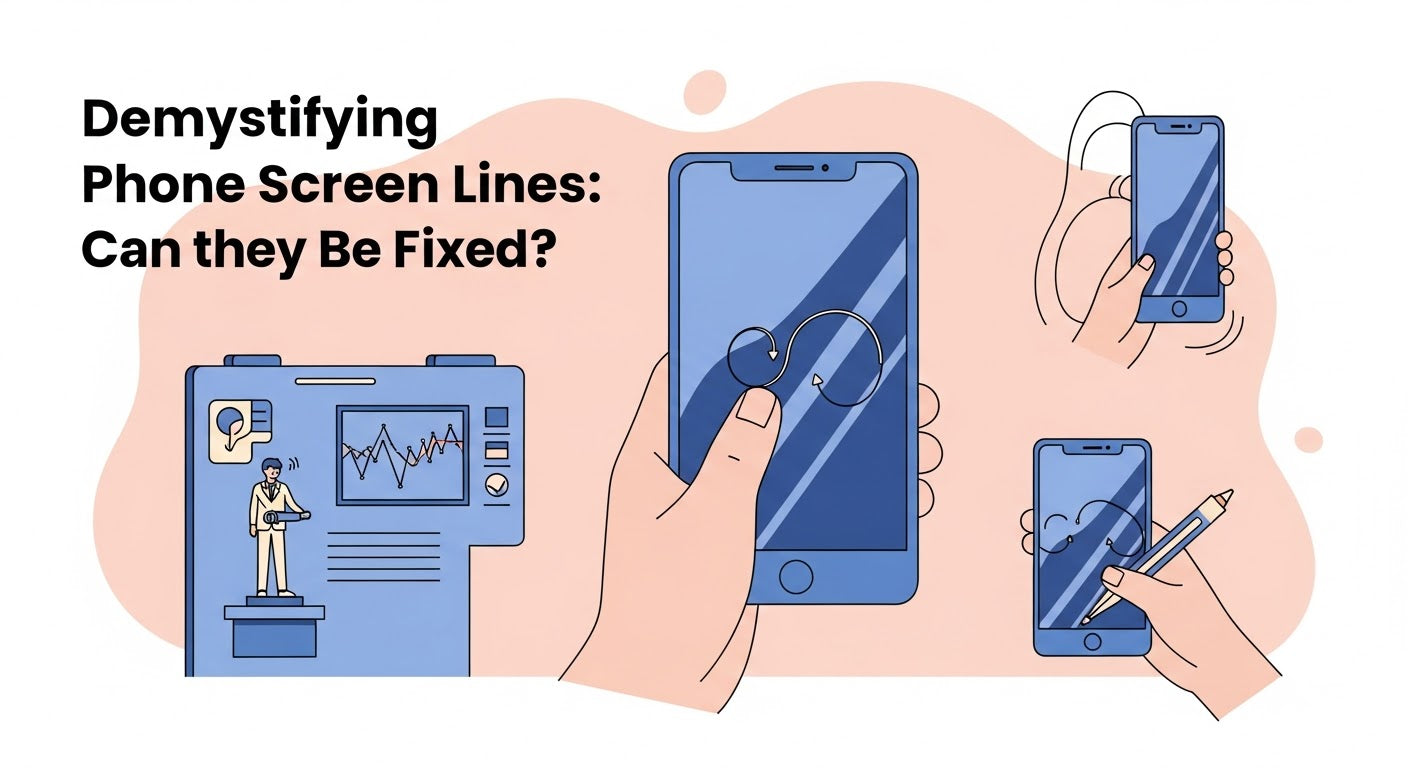 Demystifying Phone Screen Lines: Can They Be Fixed? – Sydney CBD Repair ...