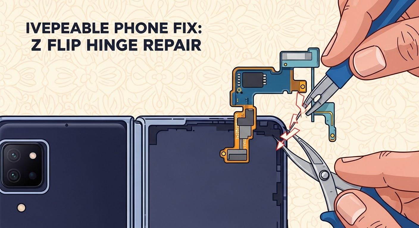 Foldable Phone Fix: Z Flip Hinge Repair – Sydney CBD Repair Centre