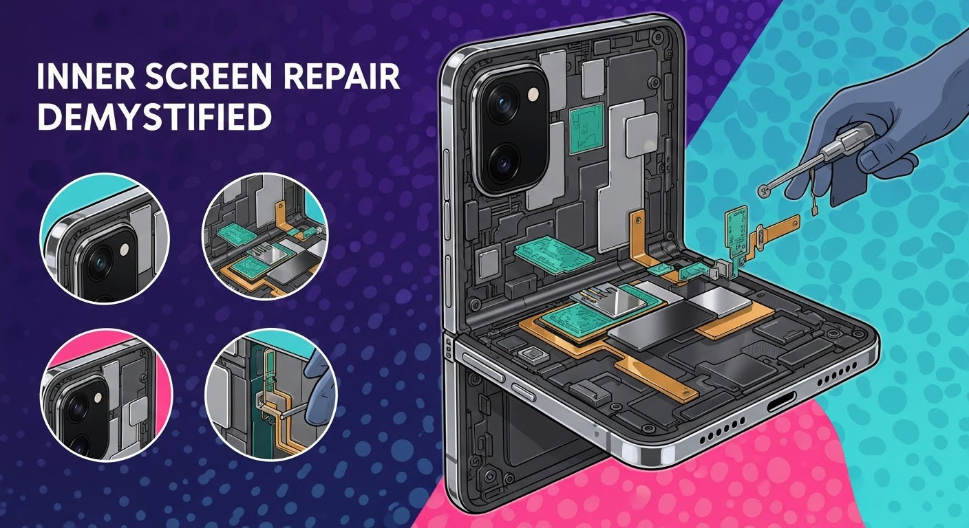 Foldable Phones: Inner Screen Repair Demystified – Sydney CBD Repair Centre