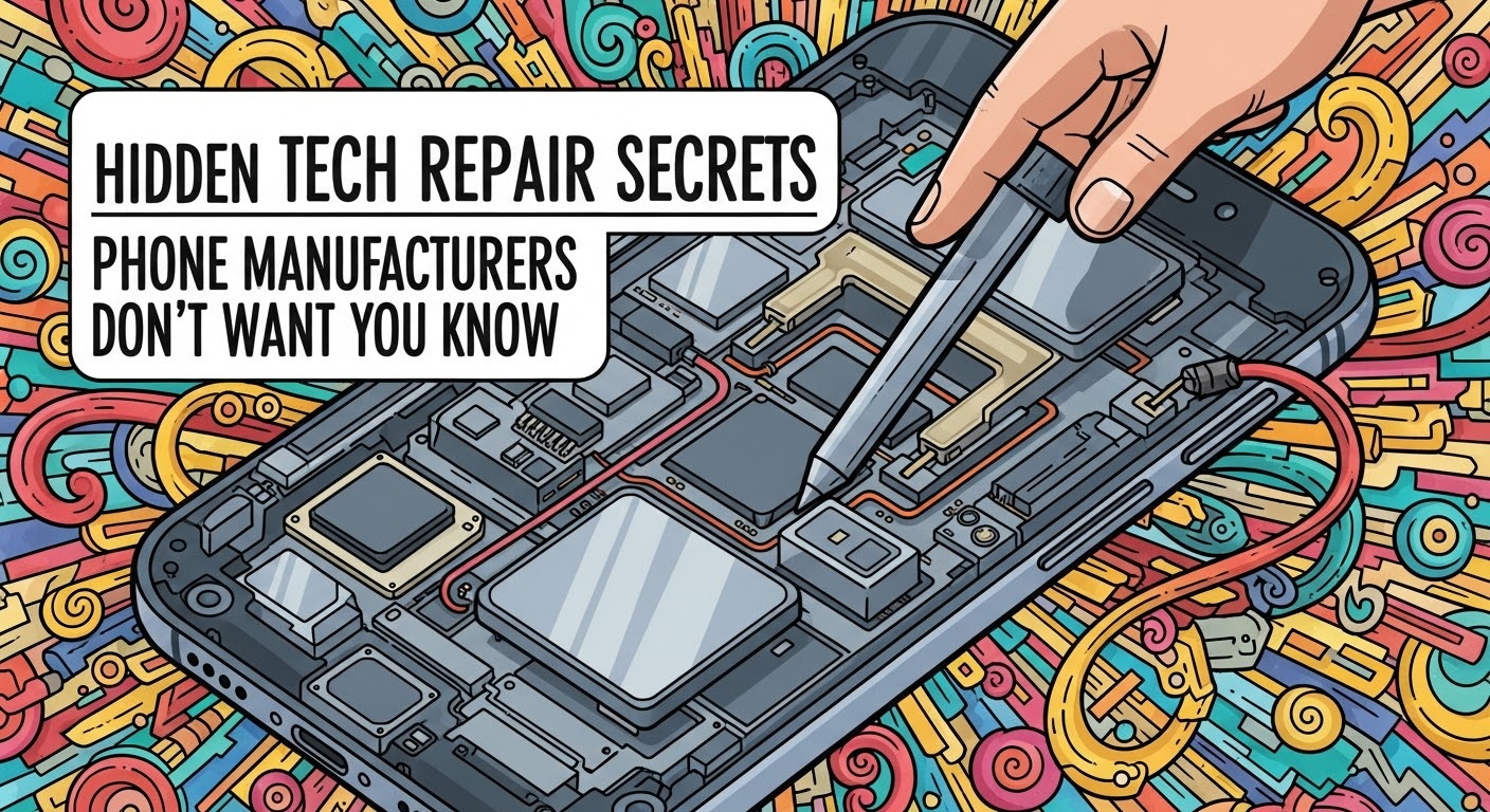 Hidden tech repair secrets phone manufacturers don't want you to know ...