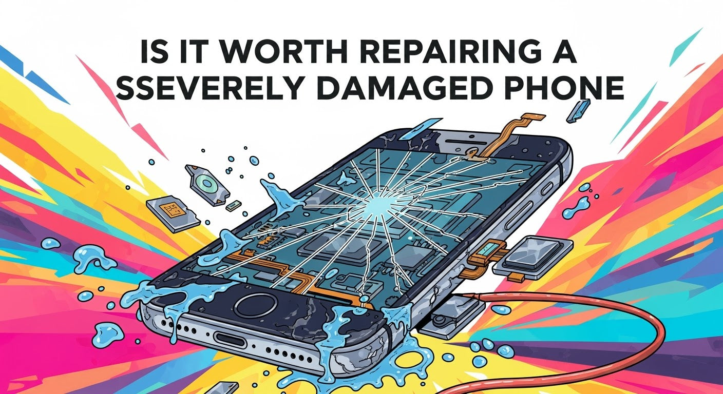 Is it Worth Repairing a Severely Damaged Phone? – Sydney CBD Repair Centre