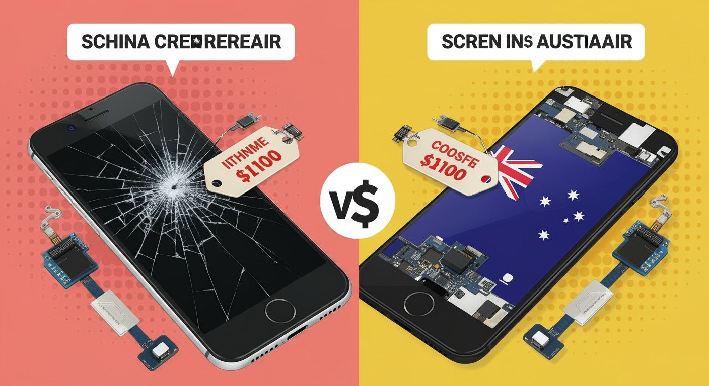 Phone screen repair cost comparison: China vs. Australia – Sydney CBD ...