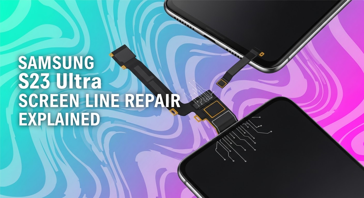 Samsung S23 Ultra Screen Line Repair Explained – Sydney CBD Repair Centre