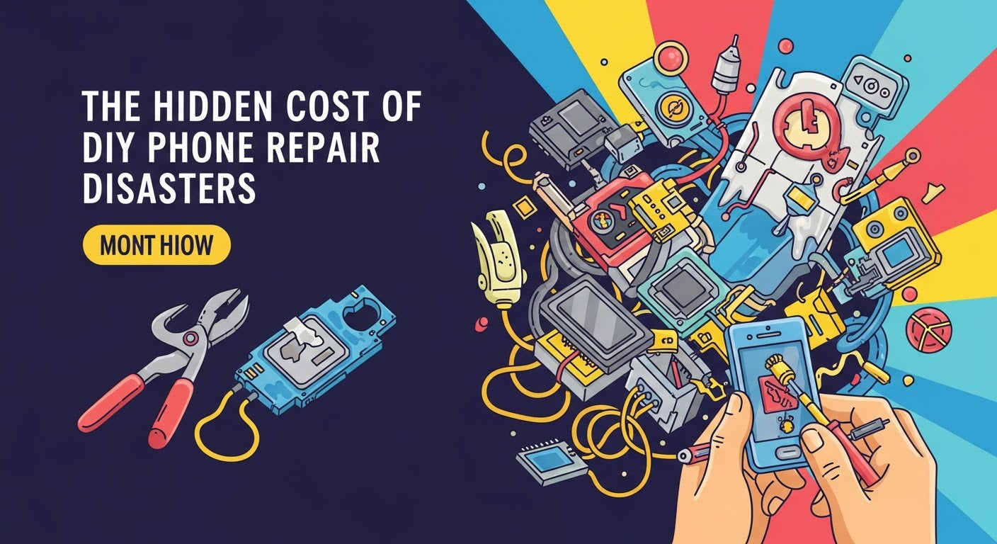 THE HIDDEN COST of DIY Phone Repair Disasters – Sydney CBD Repair Centre