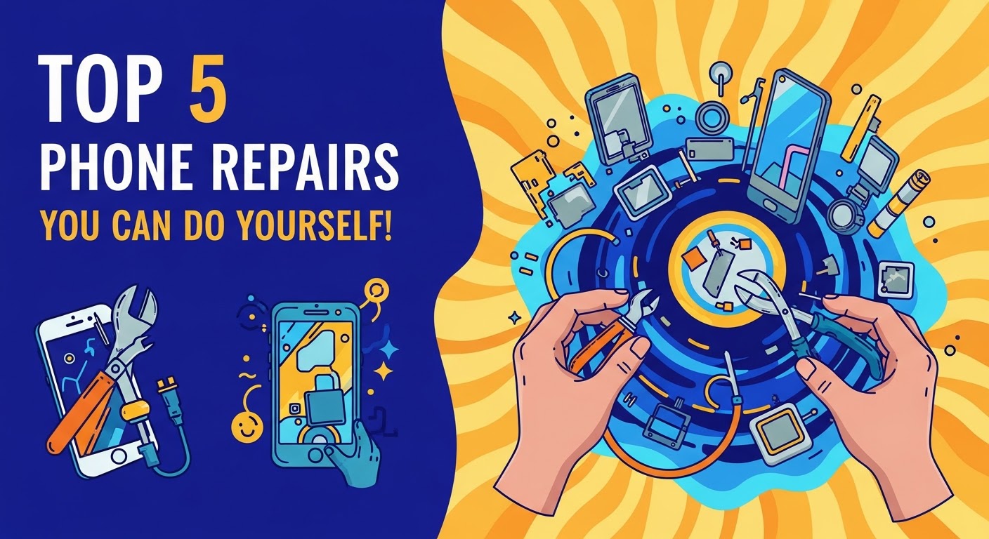 TOP 5 PHONE REPAIRS YOU CAN DO YOURSELF! – Sydney CBD Repair Centre