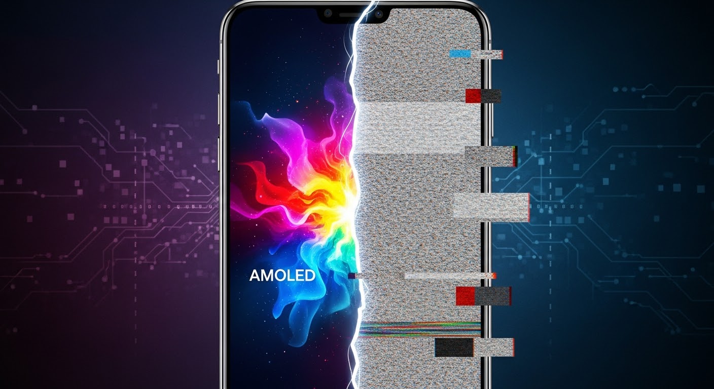 Why is my phone screen buggy after repair? LCD vs. AMOLED explained ...